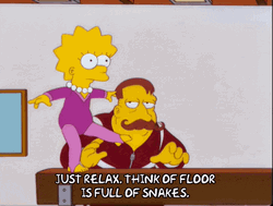 Lisa Simpson On Balance Beam The Simpsons GIF | GIFDB.com