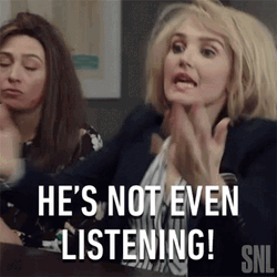 Listen Linda Saturday Night Live GIF | GIFDB.com