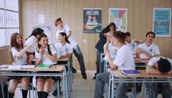 Littering Inside The Classroom GIF | GIFDB.com