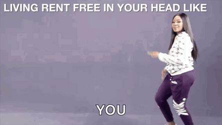 Living Rent Free In Your Head Erica Nlewedim GIF | GIFDB.com