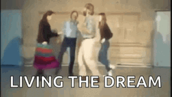 Living The Dream Friends Feet Dancing GIF | GIFDB.com