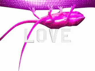 Lizard In Flashing Colors GIF | GIFDB.com