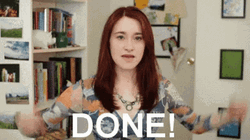 Lizzie Bennet All Done GIF | GIFDB.com