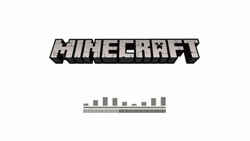 White Minecraft Loading Screen GIF | GIFDB.com