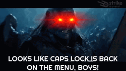 Locks Like Cap Lock's Back On The Menu GIF | GIFDB.com