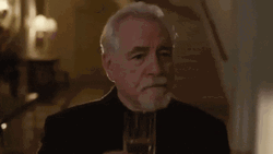 Logan Roy Succession Toast A Drink GIF | GIFDB.com