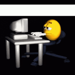Lol Emoji Using Computer GIF | GIFDB.com