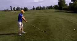 Long Golf Swing And A Miss GIF | GIFDB.com