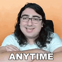 Long Haired Man Says Anytime GIF | GIFDB.com