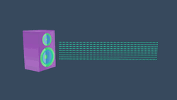 Longtitudal Sound Wave Propagation GIF | GIFDB.com
