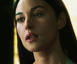 Looking Down Monica Bellucci GIF | GIFDB.com