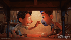 Luca Let's Write Alberto Scorfano GIF | GIFDB.com