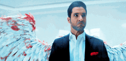 Lucifer Tom Ellis Mad Looking Around GIF | GIFDB.com