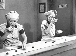 Lucille Ball Lucy Chocolate Factory GIF | GIFDB.com
