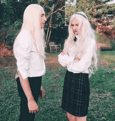 Lucius Malfoy And Narcissa Malfoy Talking GIF | GIFDB.com