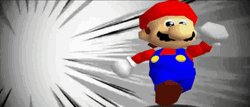 Luigi Tries To Chase Mario Running