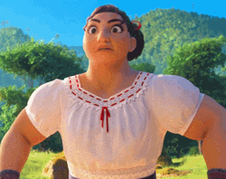 Luisa Madrigal Encanto Breathing GIF | GIFDB.com