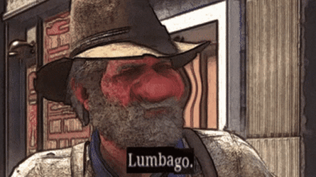 Lumbago Uncle Red Dead Redemption 2 GIF | GIFDB.com