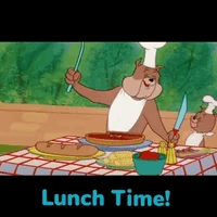 Lunch Time Barbecue Brawl Bread GIF | GIFDB.com