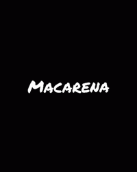Macarena Text Zooming In And Out GIF | GIFDB.com