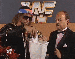 Macho Man Handing Crying Towels GIF | GIFDB.com
