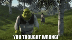 Mad Shrek Moving Away From Donkey GIF | GIFDB.com