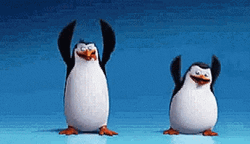Madagascar Penguin 90s Dance GIF | GIFDB.com