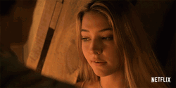 Madelyn Cline Sarah Cameron Sad Lip Bite GIF | GIFDB.com
