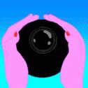 Magic 8 Ball Pink Hand GIF | GIFDB.com