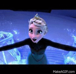 Magic Stairs Frozen Elsa GIF | GIFDB.com