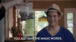 Magic Words Adam Devine Meme GIF | GIFDB.com