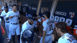Major League Baseball Player Chicken Dance GIF | GIFDB.com