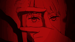 Makima Square Fingers Eye GIF | GIFDB.com