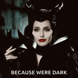 Maleficent Sinister Smile Were Dark GIF | GIFDB.com