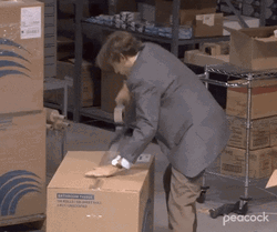 Man Aggressively Tape The Box GIF | GIFDB.com