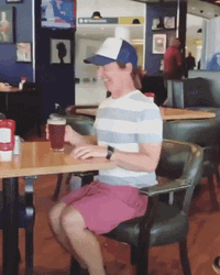 Man Crying In Restaurant GIF | GIFDB.com