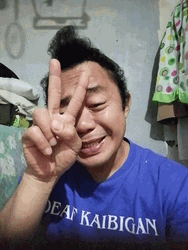 Man Crying Peace GIF | GIFDB.com