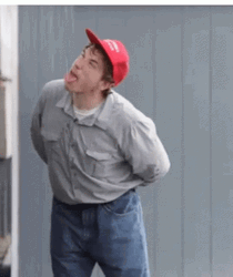 Man Drinking Wearing Maga Cap GIF | GIFDB.com