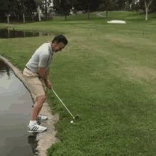 Man Fell Playing Golf GIF | GIFDB.com