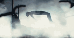 Man Floating In Air With The Mist GIF | GIFDB.com