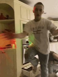 Man Getting Hyped Default Fortnite Dance Move GIF | GIFDB.com