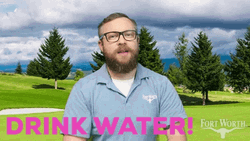 Man Golf Swing Drink Water Meme GIF | GIFDB.com