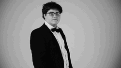 Man Gving Peace Sign Disappear GIF | GIFDB.com