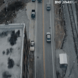 Man In Rush Driving Fast Car Running Away GIF | GIFDB.com