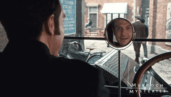 Man In The Mirror Constable George Crabtree GIF | GIFDB.com