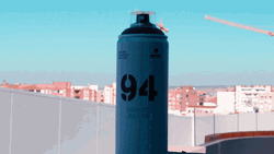 Man Running With Spray Bottle GIF | GIFDB.com