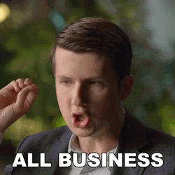 Man Saying All Business GIF | GIFDB.com