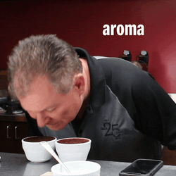 Man Smelling Espresso Aroma GIF | GIFDB.com
