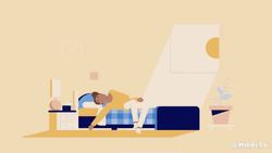 Man Waking Up Animation GIF | GIFDB.com