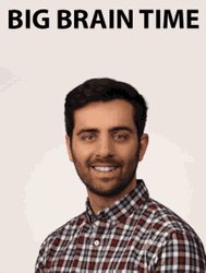 Girl Pointing Head Big Brain GIF | GIFDB.com